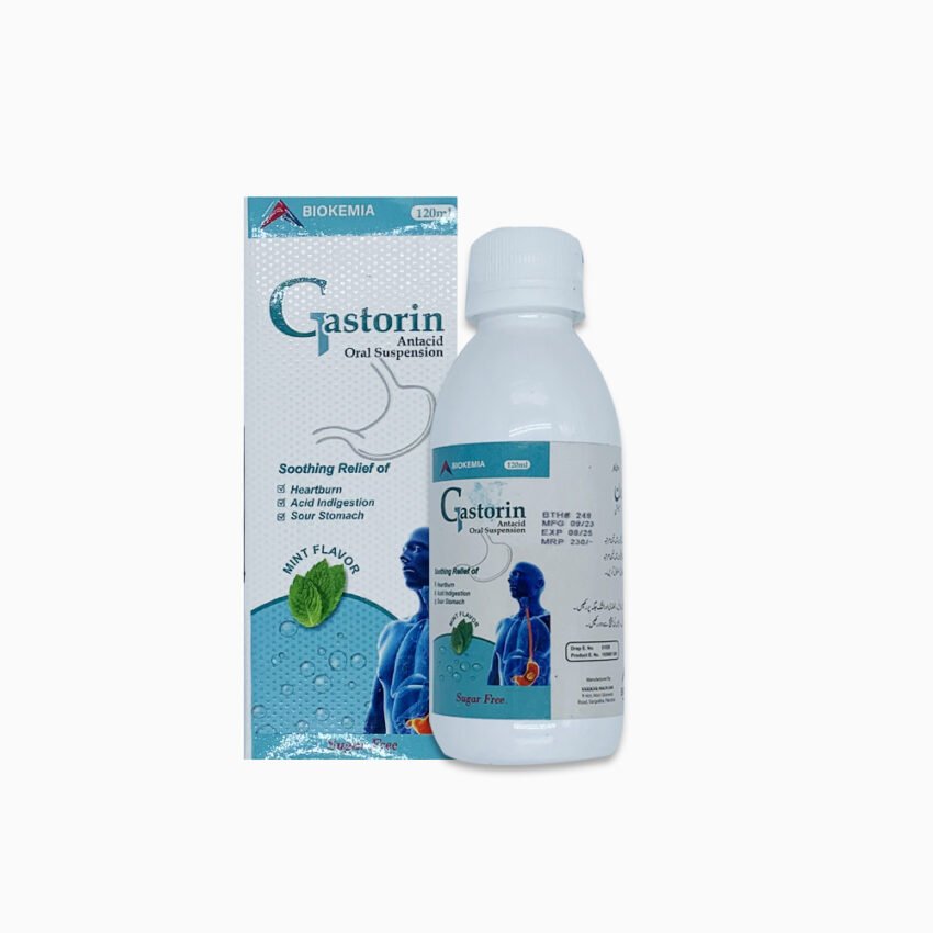 Gastorin Antacid Oral Suspension | BioKemia